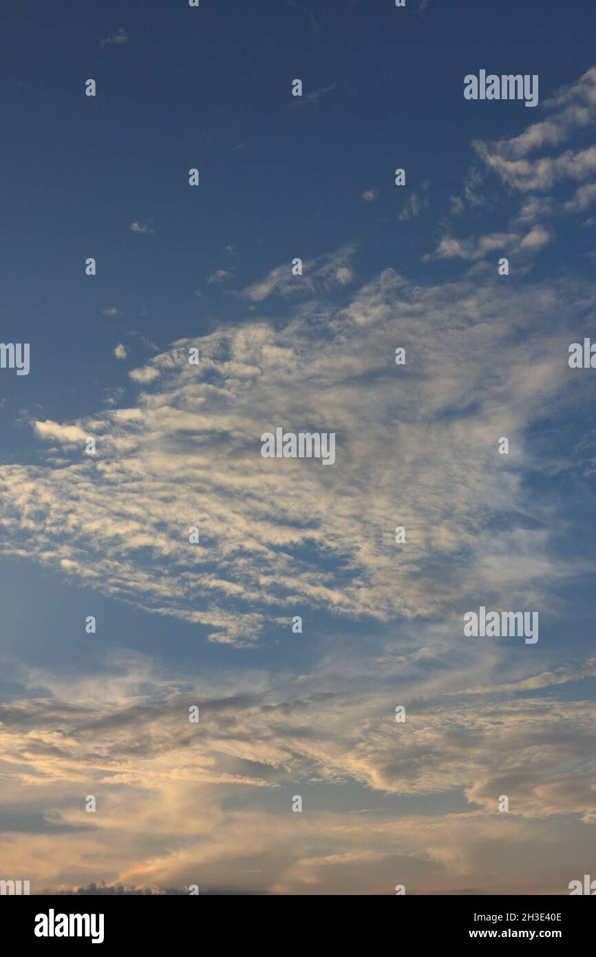 Photo set of clouds and changing the color and shape of the clouds in ...