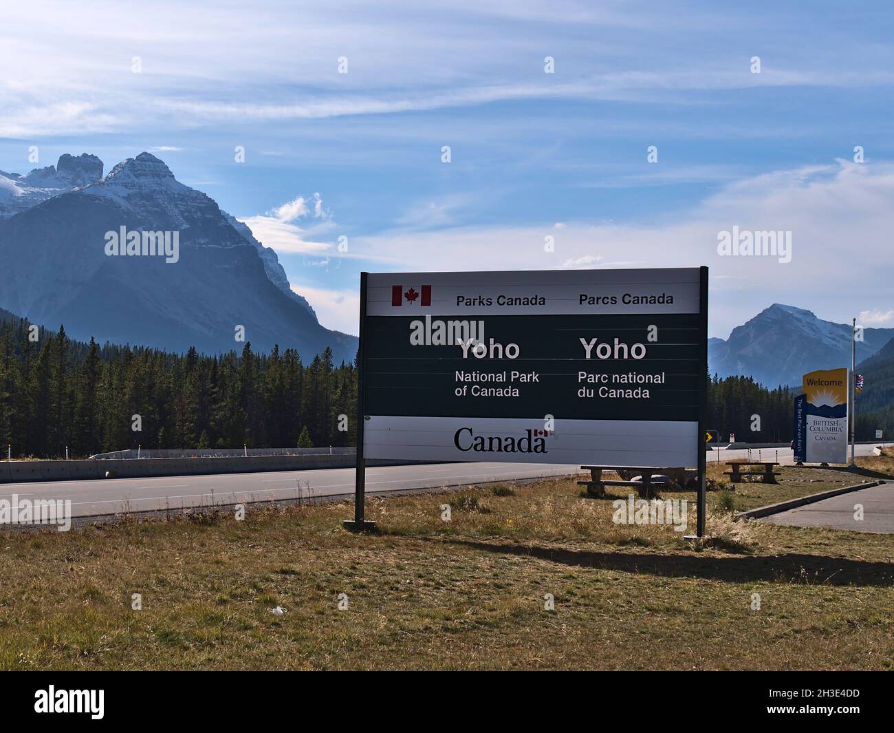 Trans canada highway 1 british columbia hi-res stock photography and ...