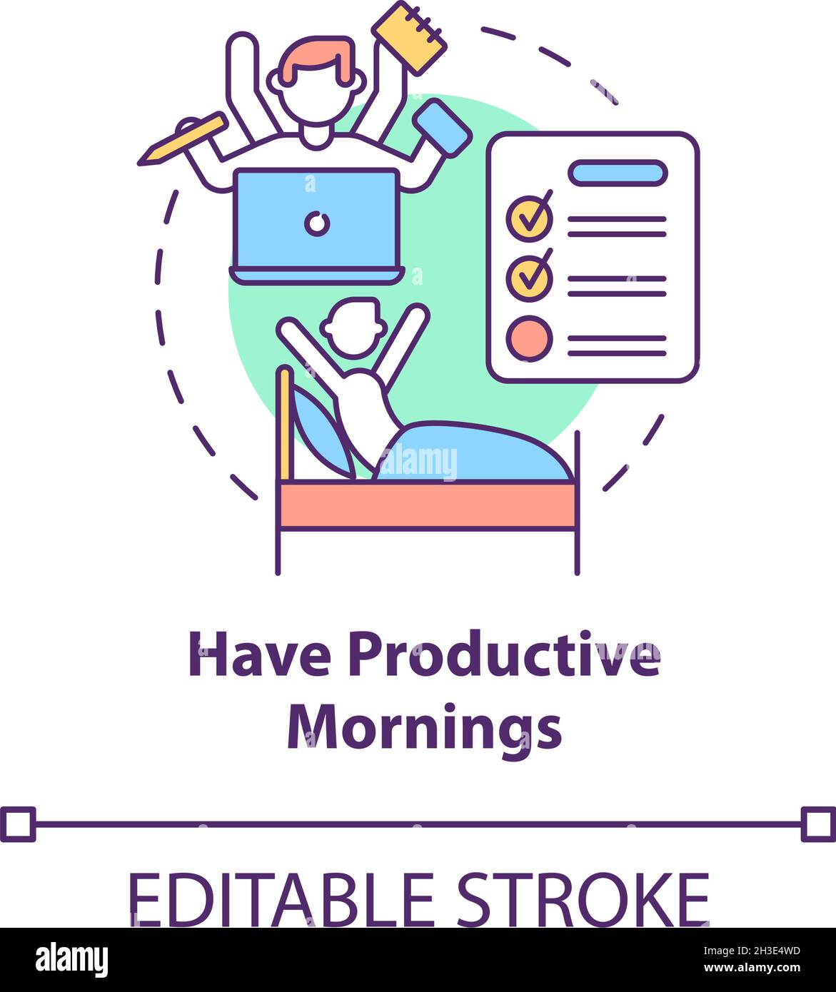 Career productive Stock Vector Images - Alamy