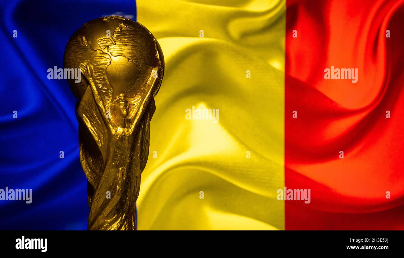 October 6, 2021 Bucharest, Romania. FIFA World Cup Cup against the ...