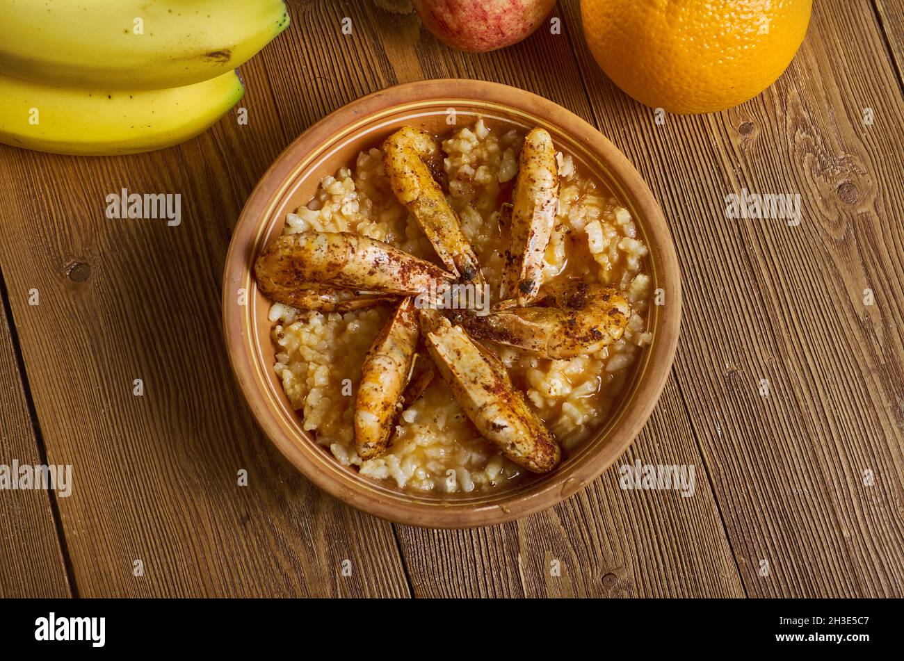 Sudado de langostinos - traditional seafood dish originating from Peru ...