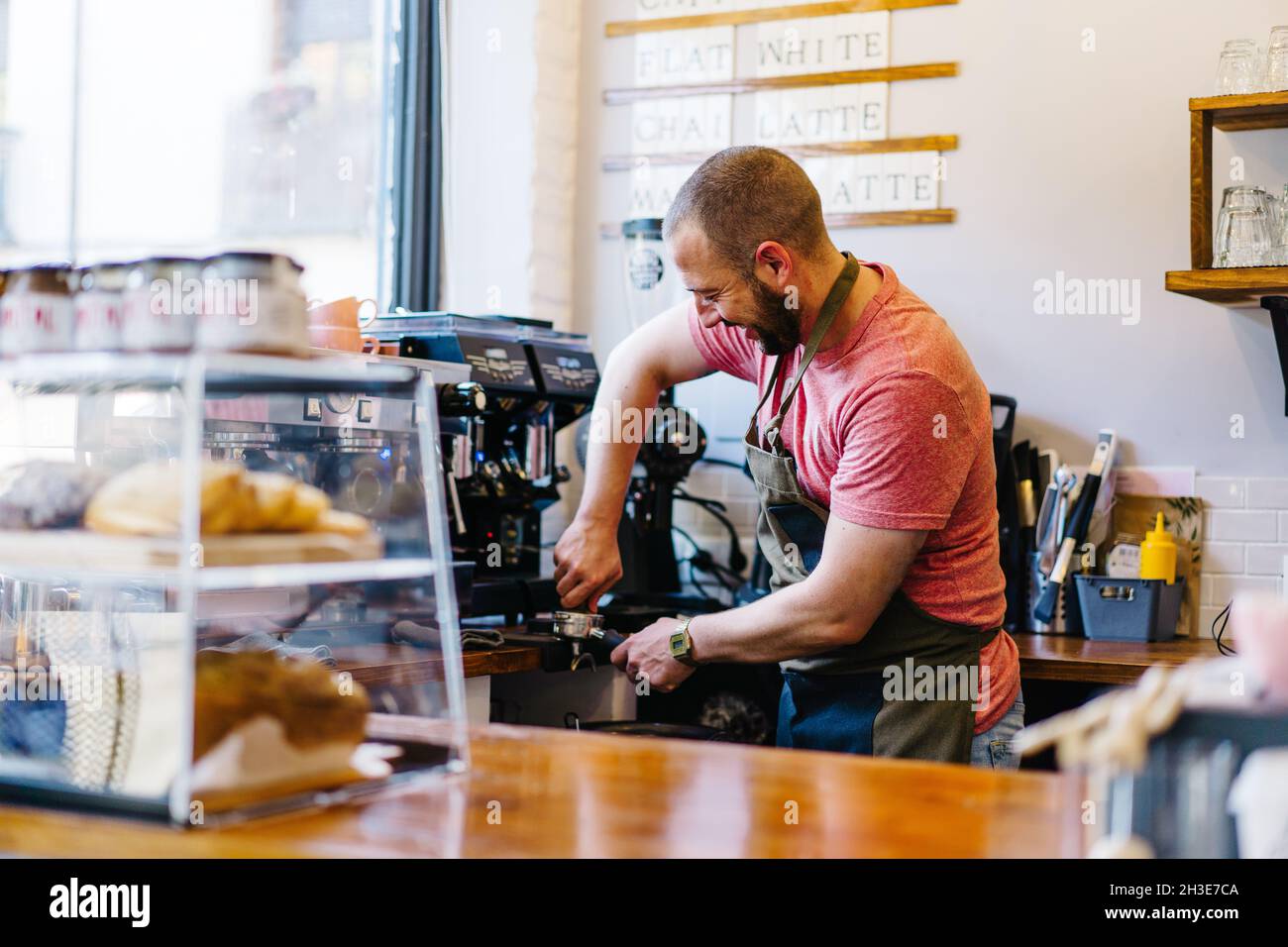 Barista workspace hi-res stock photography and images - Alamy