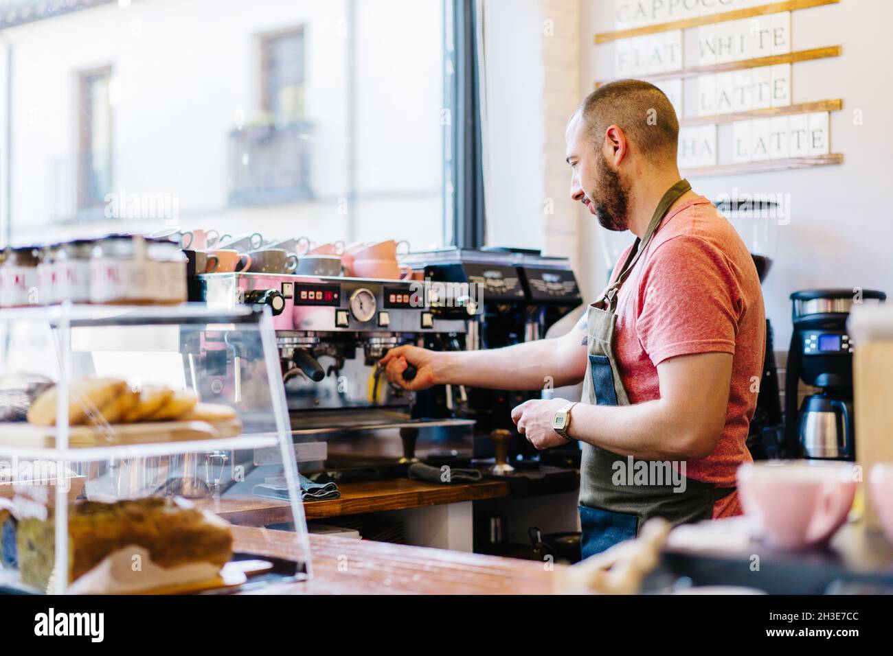 Barista workspace hi-res stock photography and images - Alamy