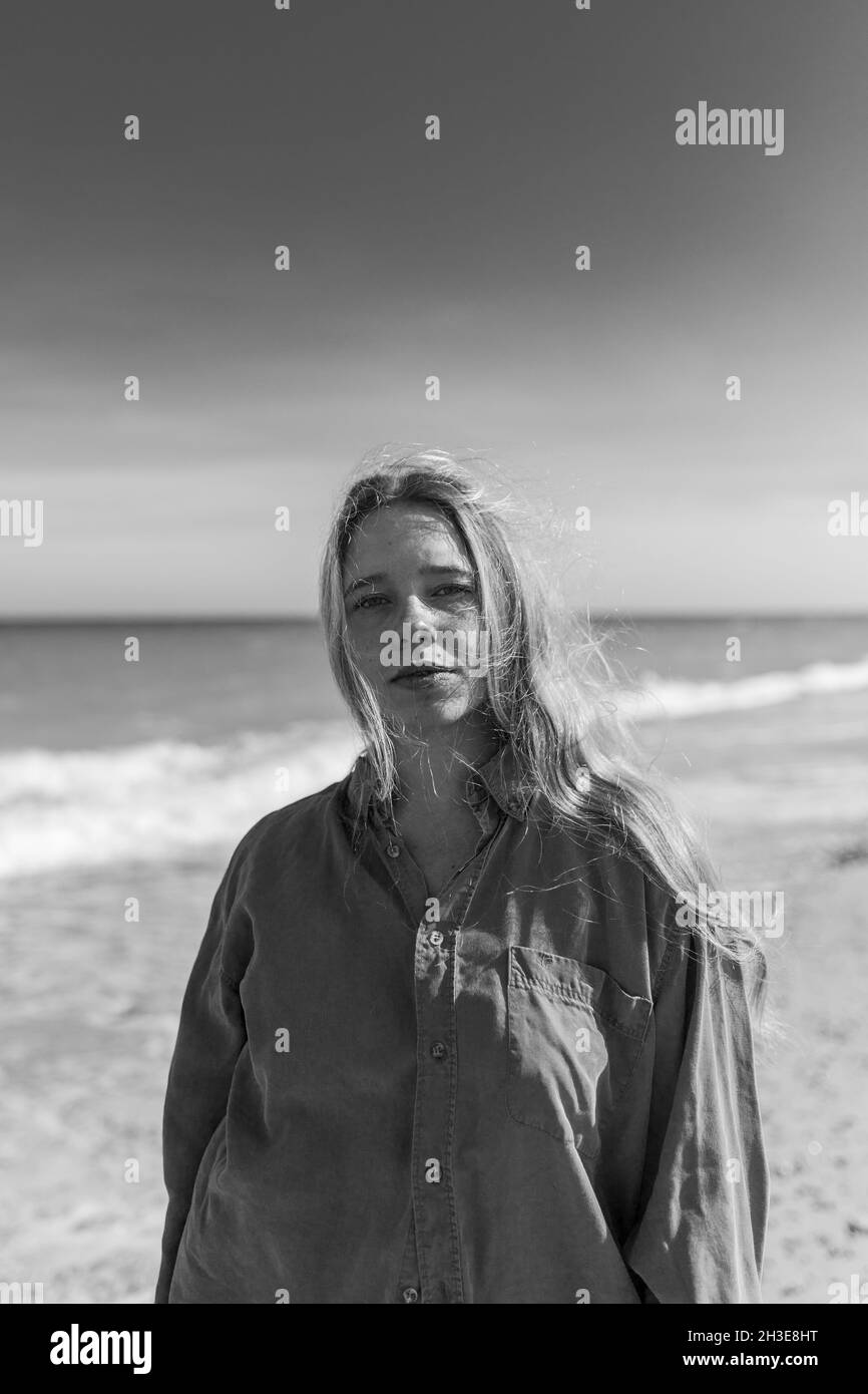 Peaceful appearance Black and White Stock Photos & Images - Alamy