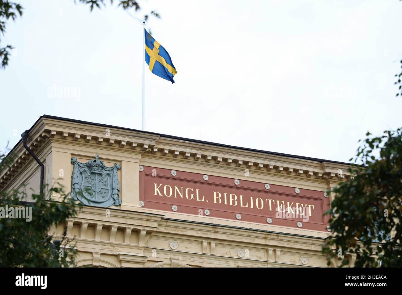 The National Library Of Sweden At Humlegården In Stockholm Sweden The