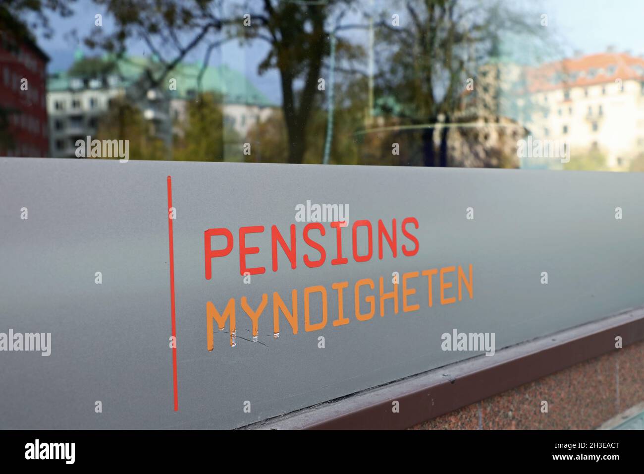 Swedish pensions agency emblem hi-res stock photography and images - Alamy