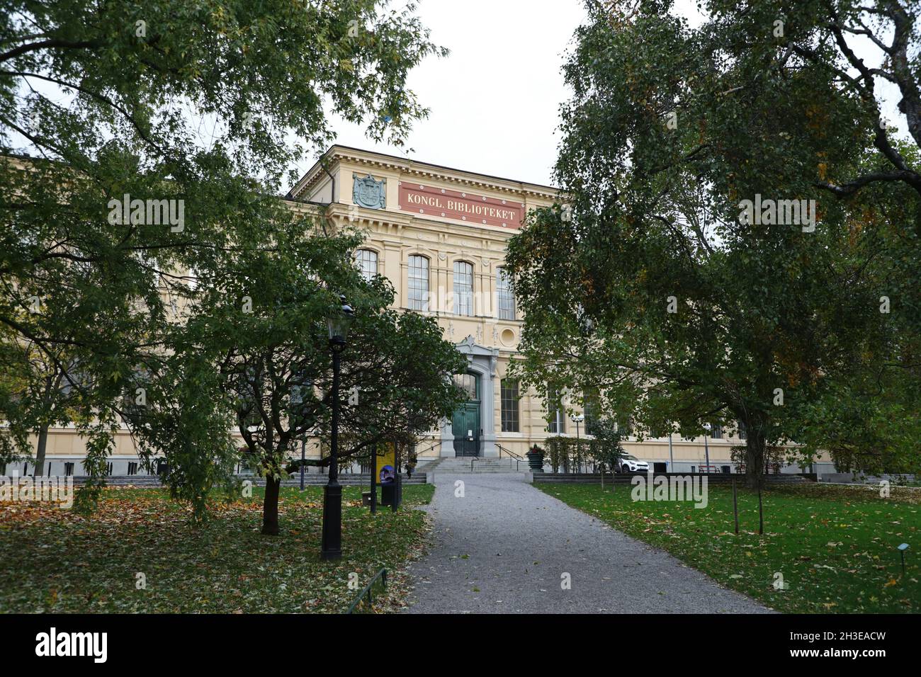 The National Library Of Sweden At Humlegården In Stockholm Sweden The