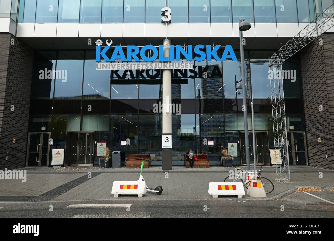 The Karolinska University Hospital in Stockholm, Sweden. The Karolinska University Hospital ...