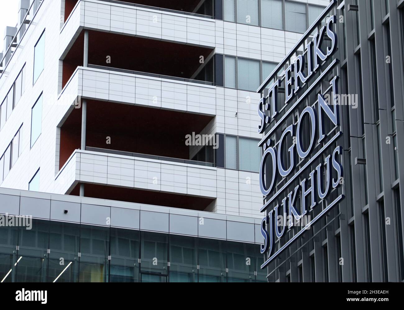 S:T Eriks Ögonsjukhus, at in Stockholm, Sweden Stock Photo - Alamy