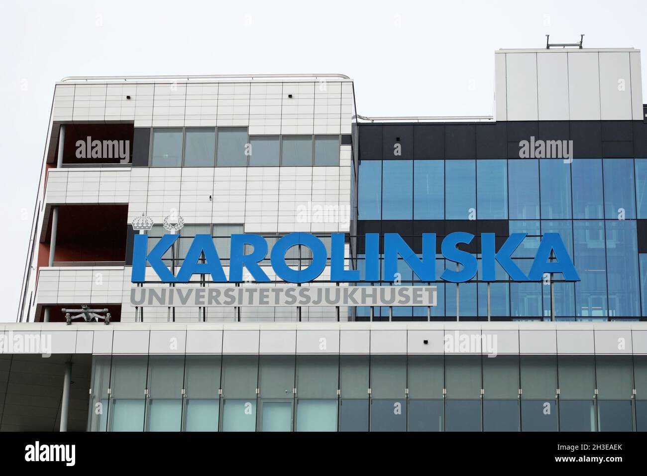 The Karolinska University Hospital in Stockholm, Sweden. The Karolinska ...