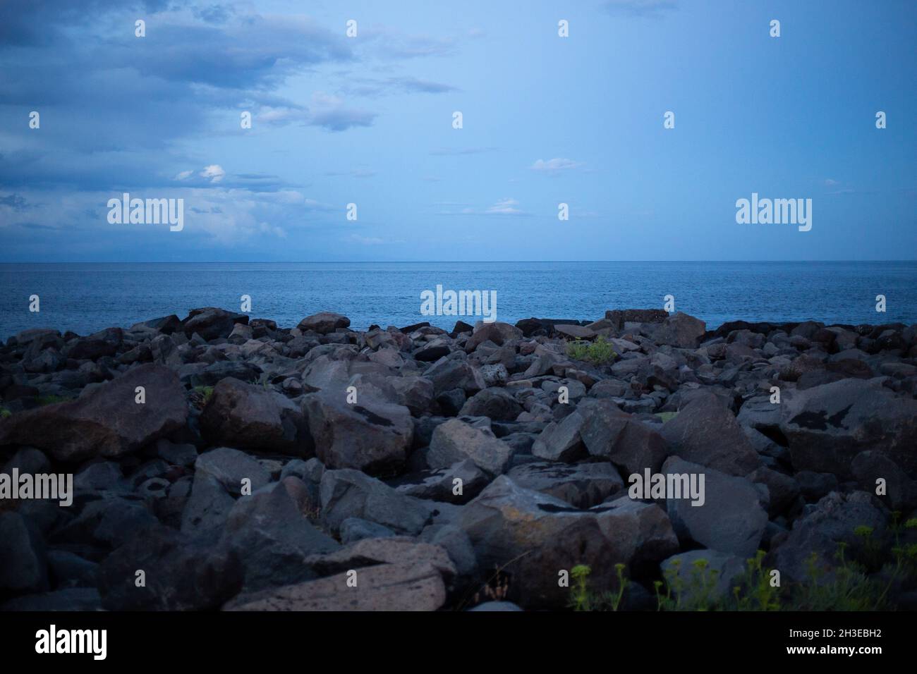 Riposto, Sicily - 22 July 2021: Riposto beach, Sicily Stock Photo - Alamy