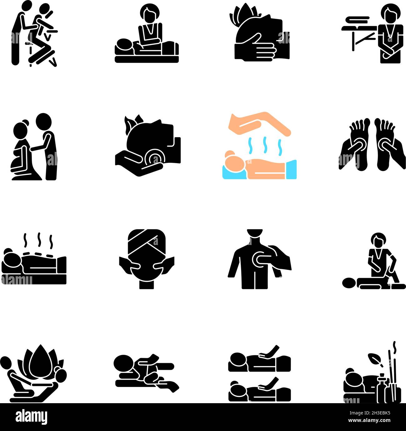 Skin type icons Cut Out Stock Images & Pictures - Alamy