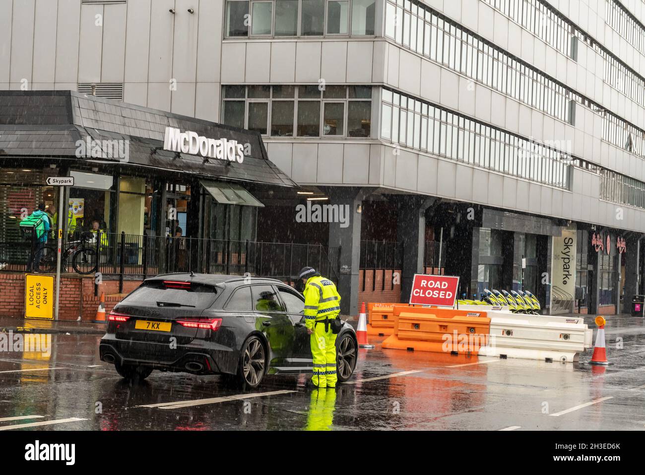 Scottish road policing hi-res stock photography and images - Alamy