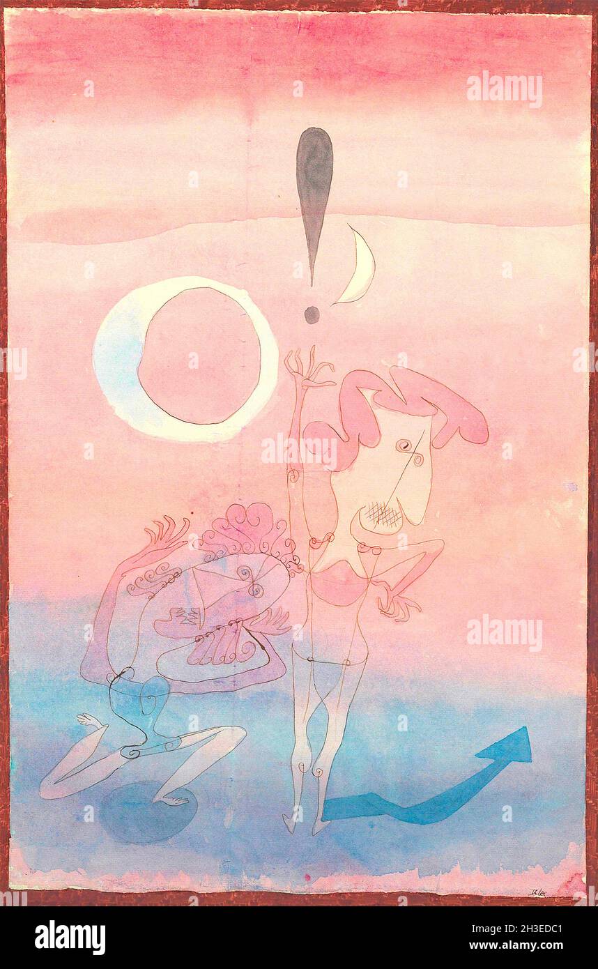 Paul Klee artwork - Main Scene from the Ballet 'The False Oath' Stock ...