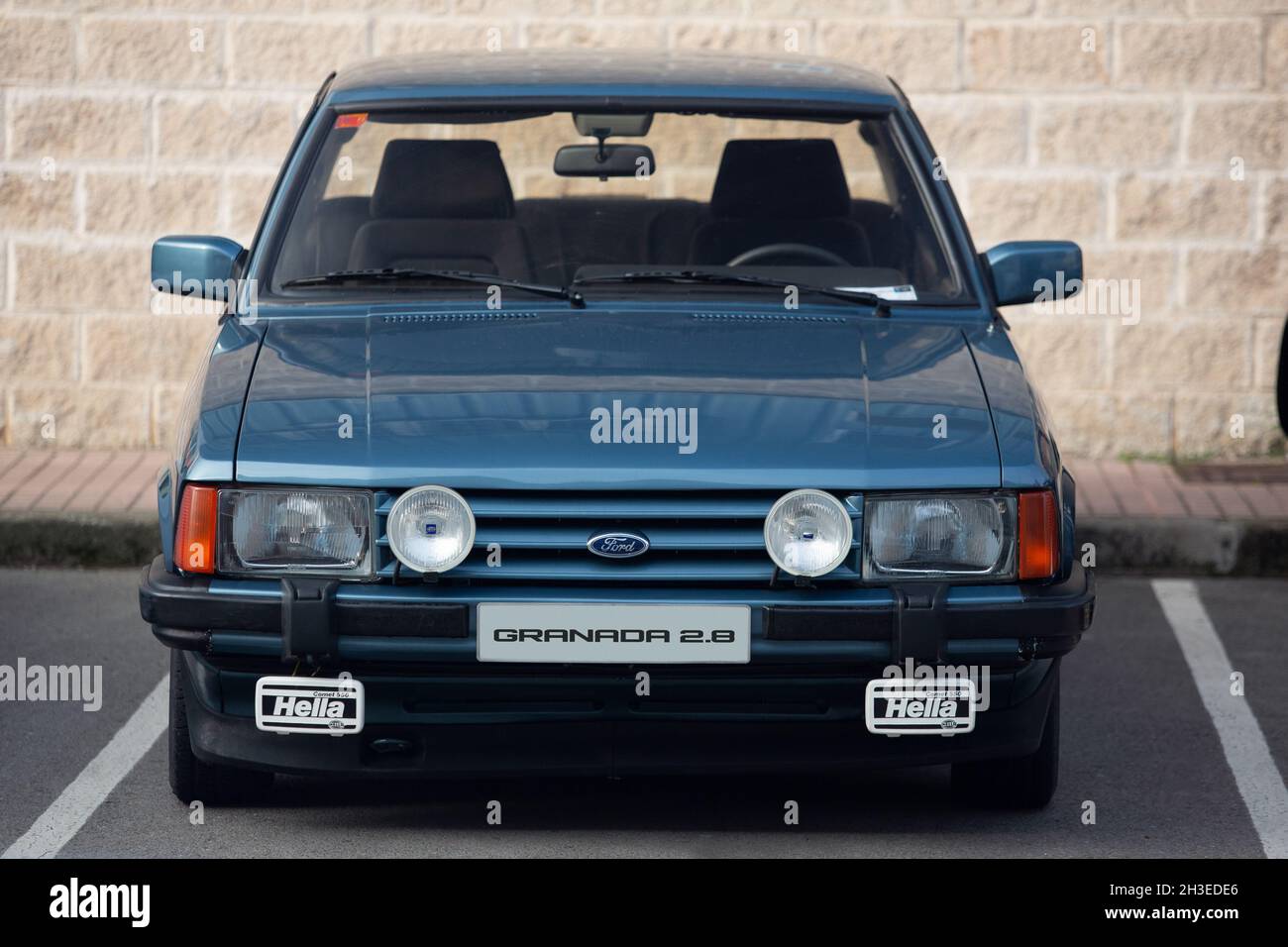 Cartes, Spain - October 16, 2021: Classic Car Show. Second generation ...