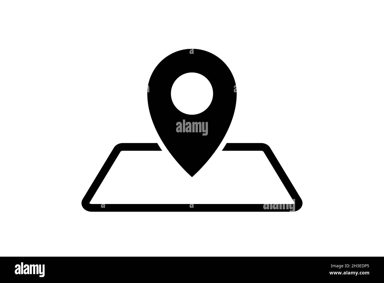 Geo pin Black and White Stock Photos & Images - Alamy