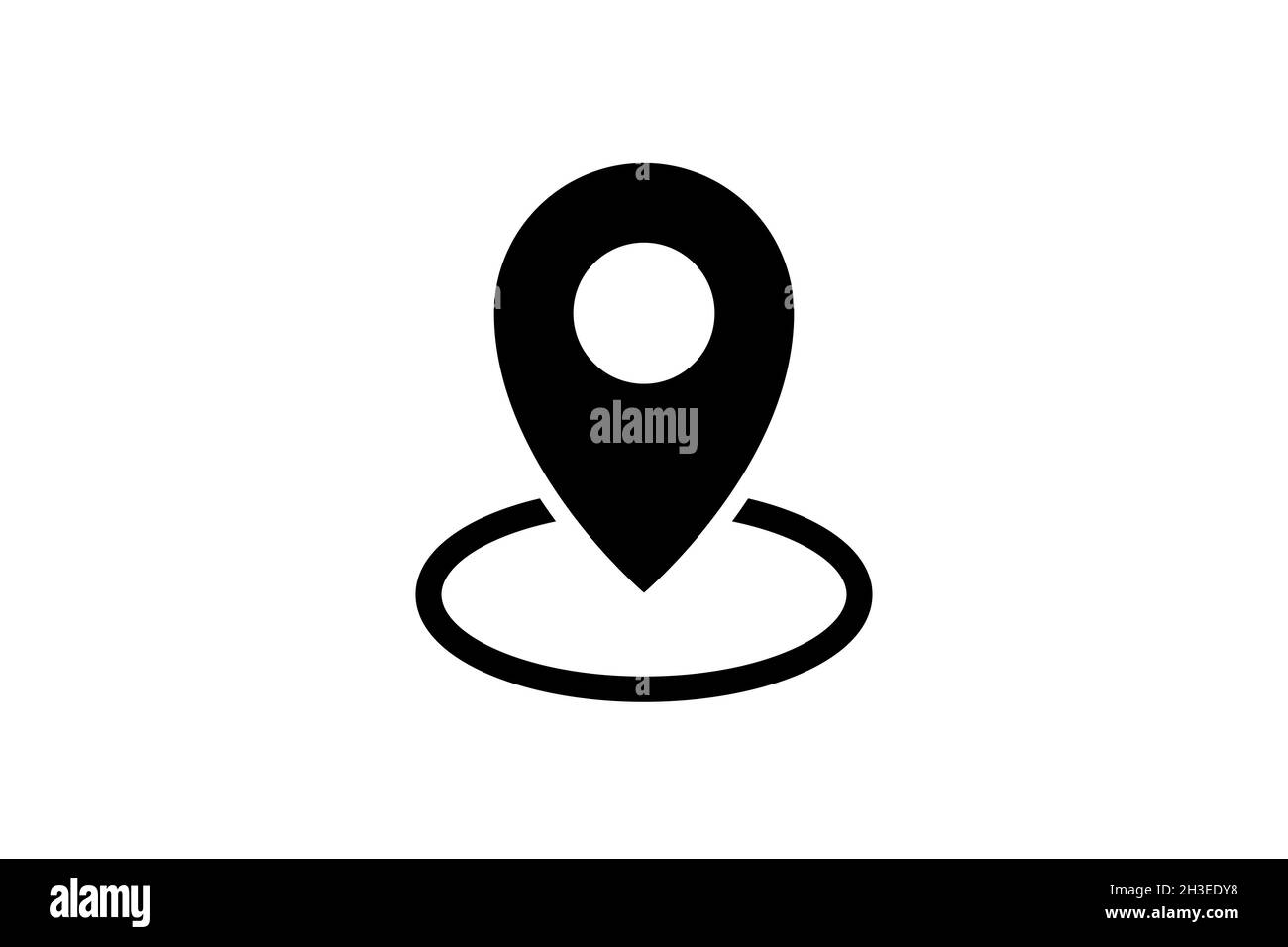Find gps location flat Cut Out Stock Images & Pictures - Alamy