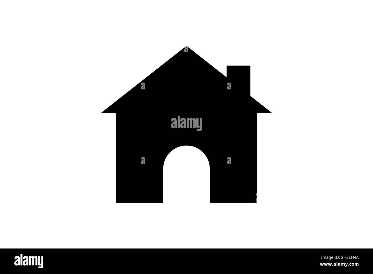 Home icon clipart Cut Out Stock Images & Pictures - Alamy