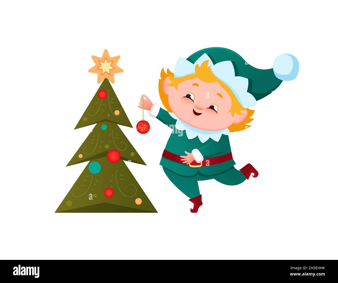 Helper cartoon hi-res stock photography and images - Alamy