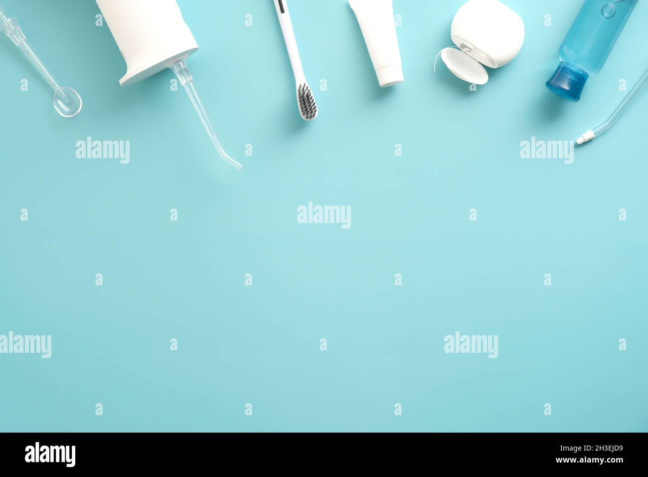 Dental professional oral irrigator, toothpaste, toothbrush, liquid ...