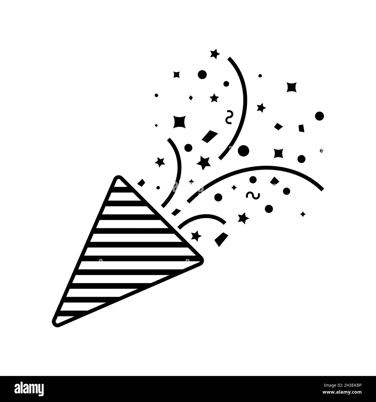 Wedding party icon set Black and White Stock Photos & Images - Alamy