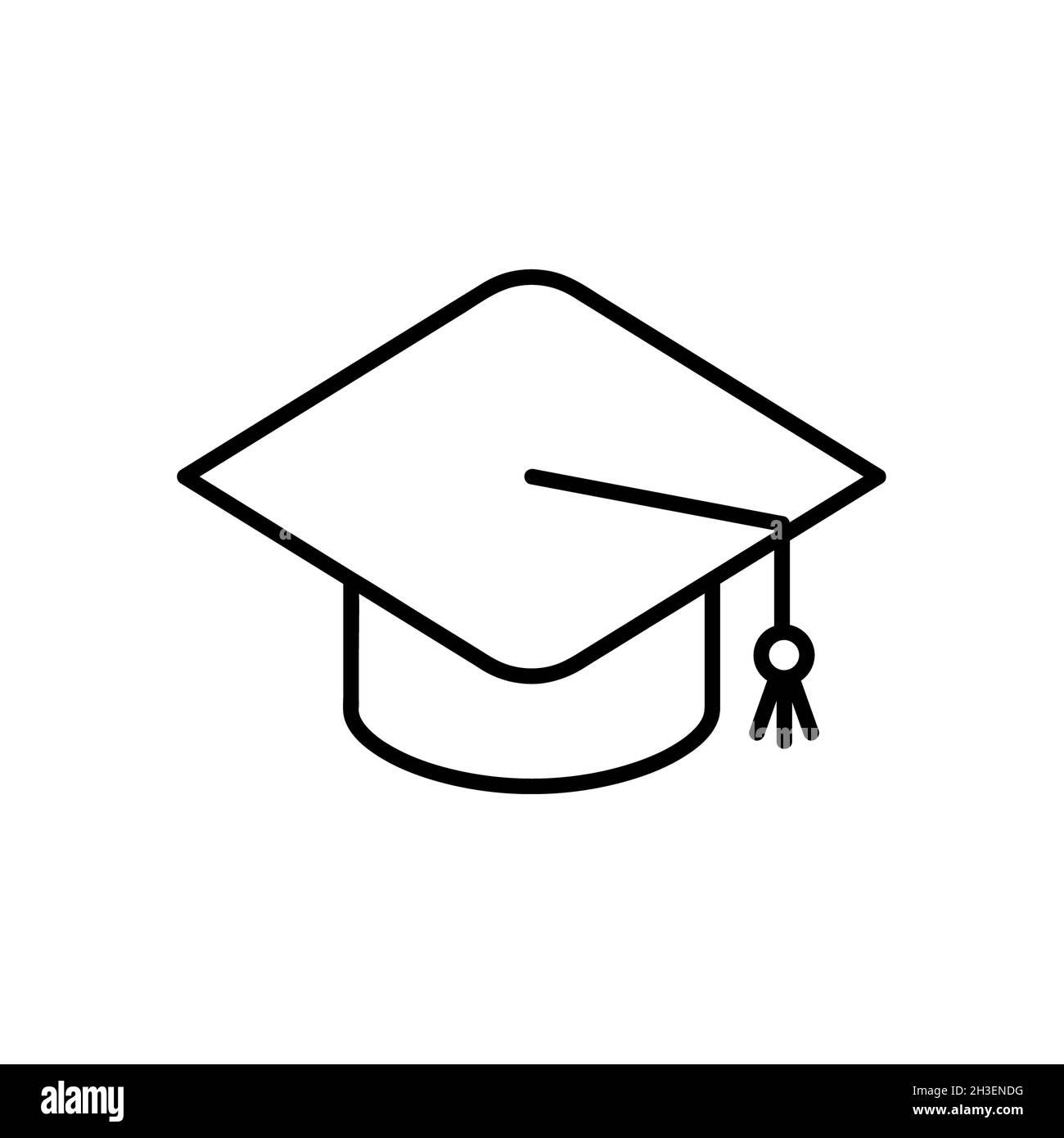 Online education flat icon. Learning pictogram for web. Line stroke ...