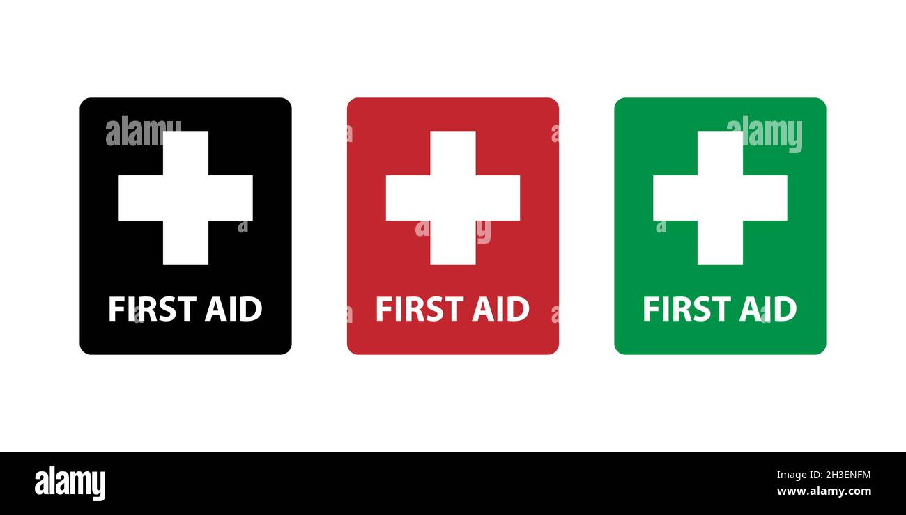 Banner help icon simple Cut Out Stock Images & Pictures - Alamy