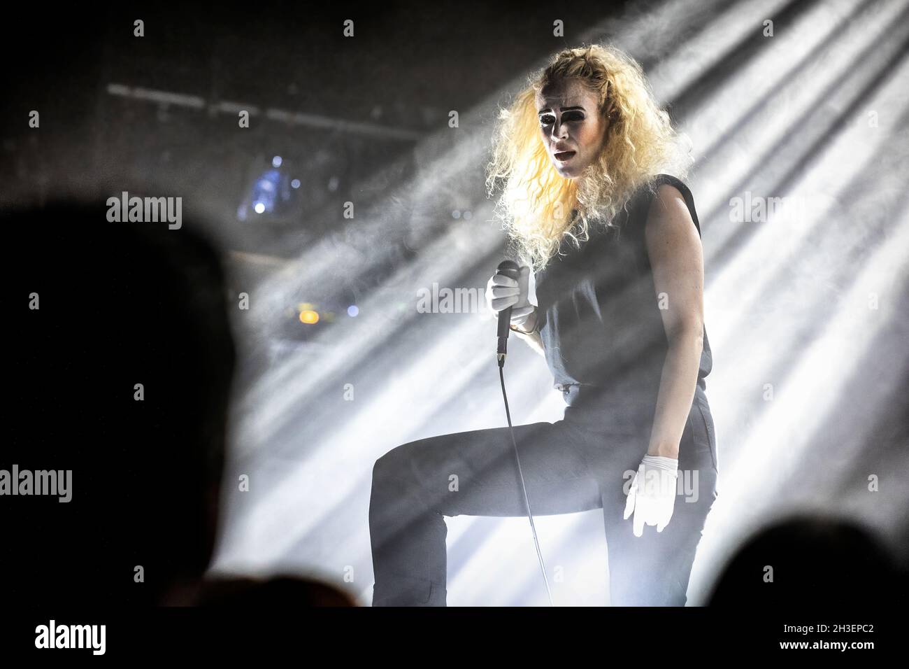 Oslo, Norway. 23rd, October 2021. The Norwegian metal band Djerv ...