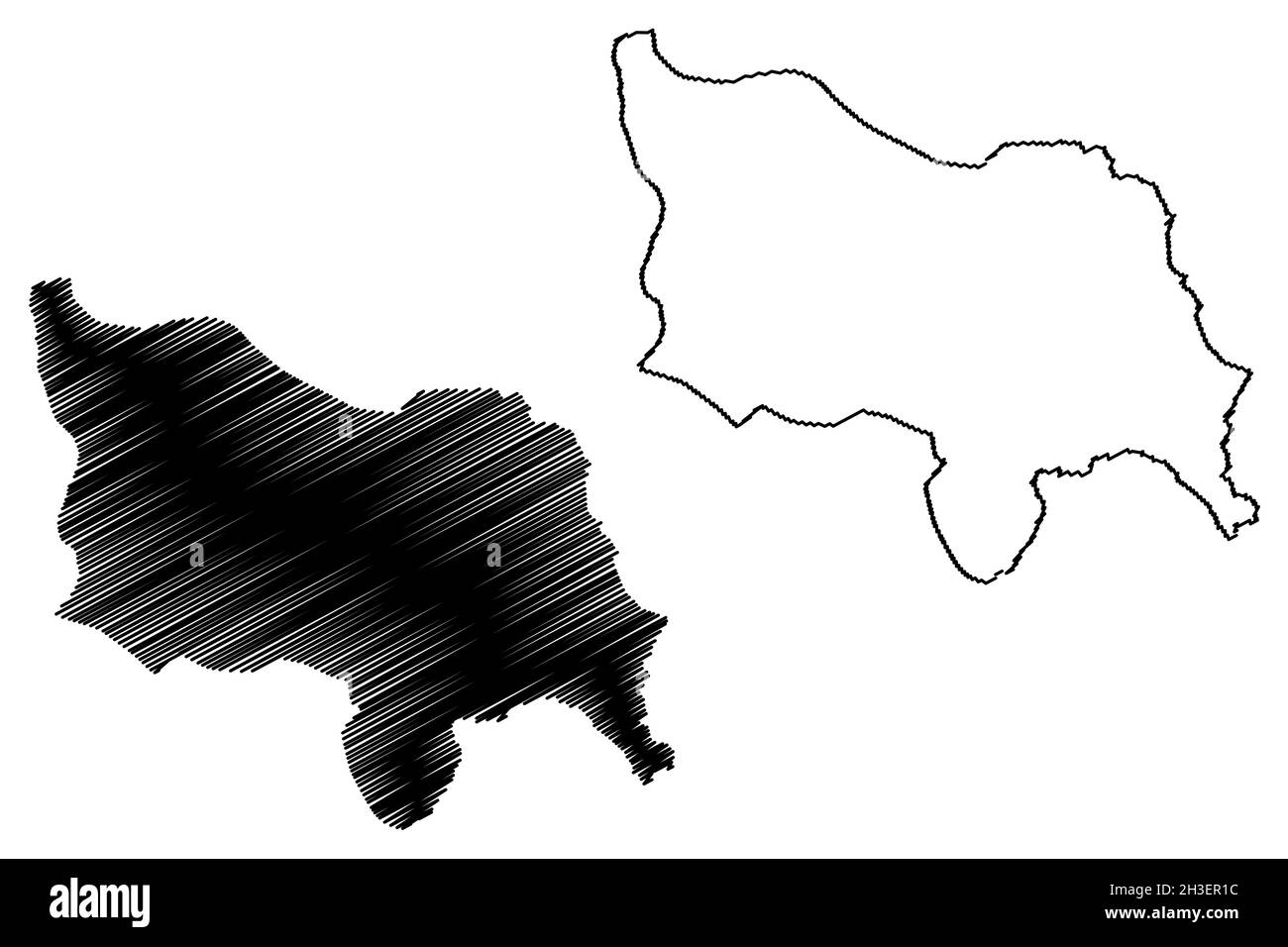 Poonch district (Jammu and Kashmir union territory, Republic of India ...