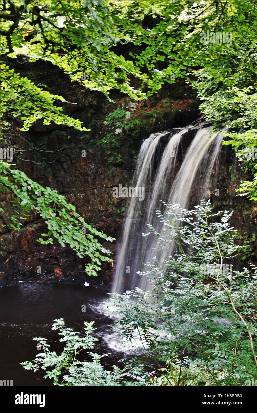 Dalcairney Falls - Dalmellington - Scotland Stock Photo - Alamy