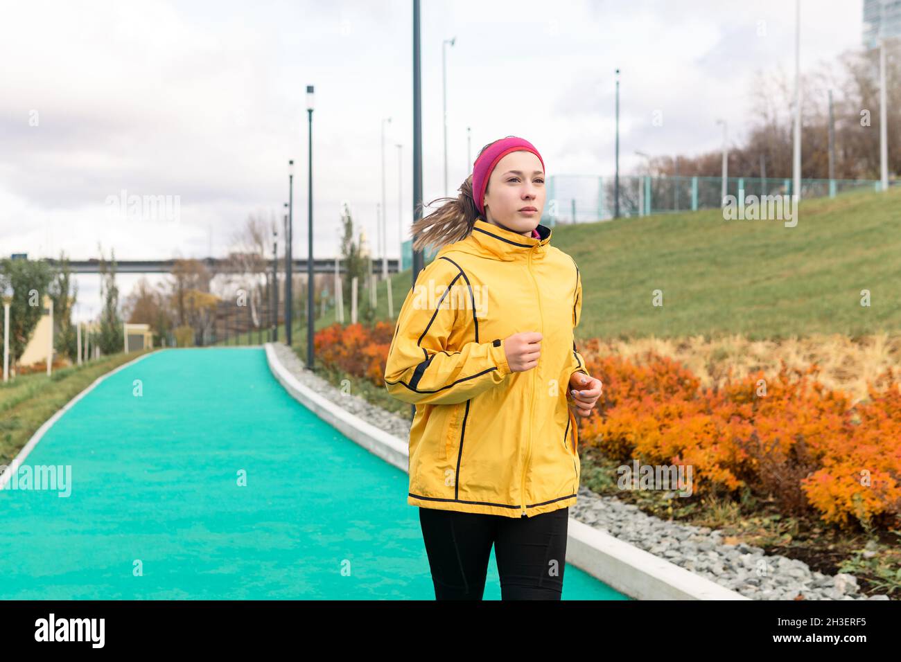 All weather running track hi-res stock photography and images - Alamy