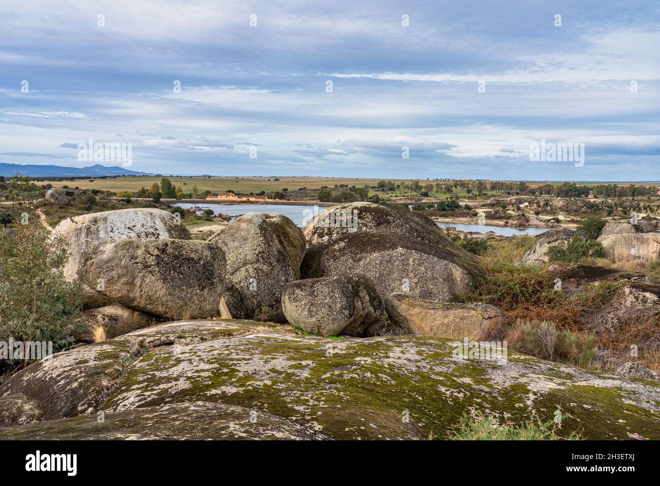 Los Barruecos Natural Monument, Malpartida de Caceres, Extremadura in ...