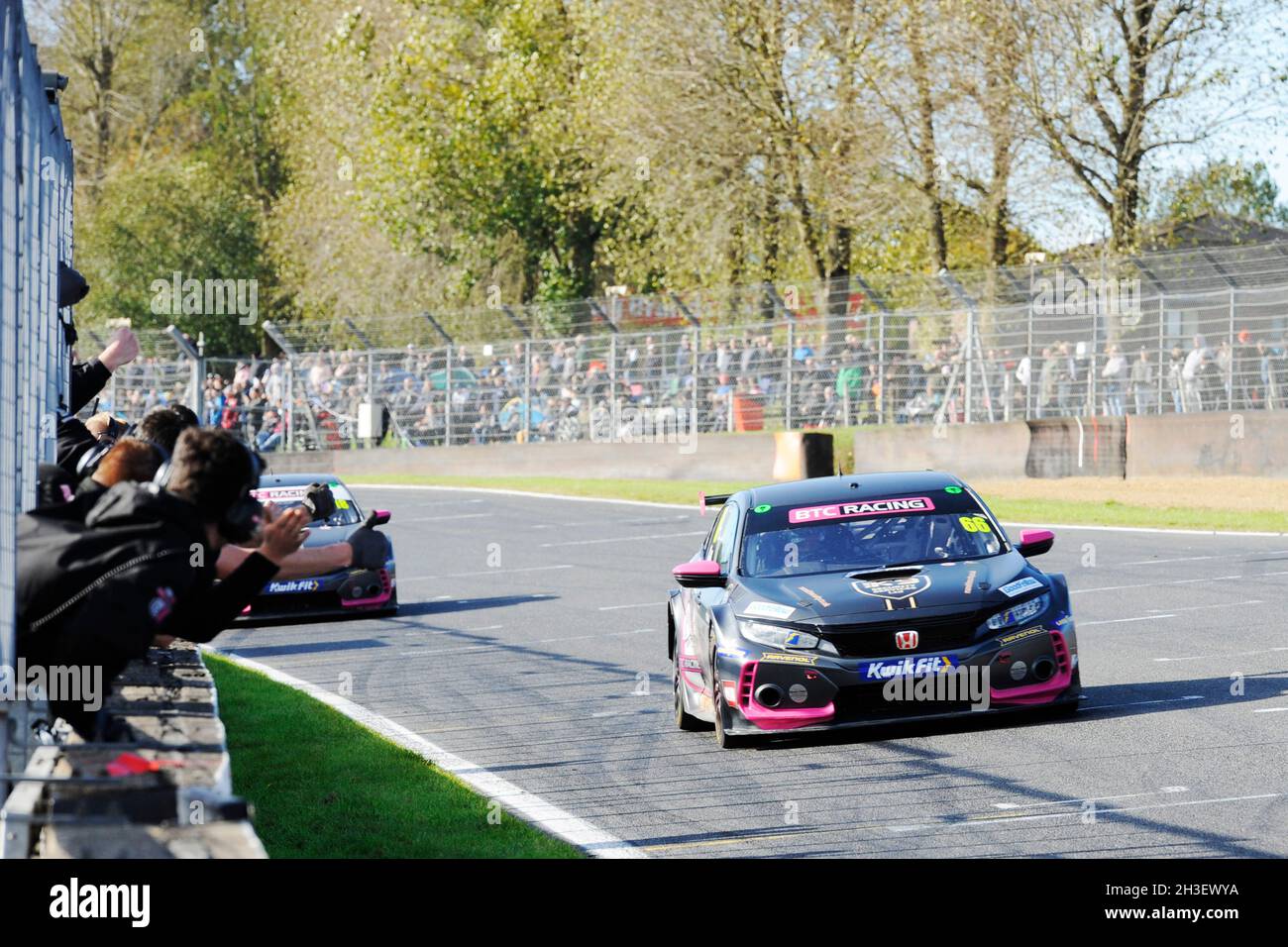 Josh Cook (GBR) - BTC Racing Honda Civic Type R at the British Touring ...