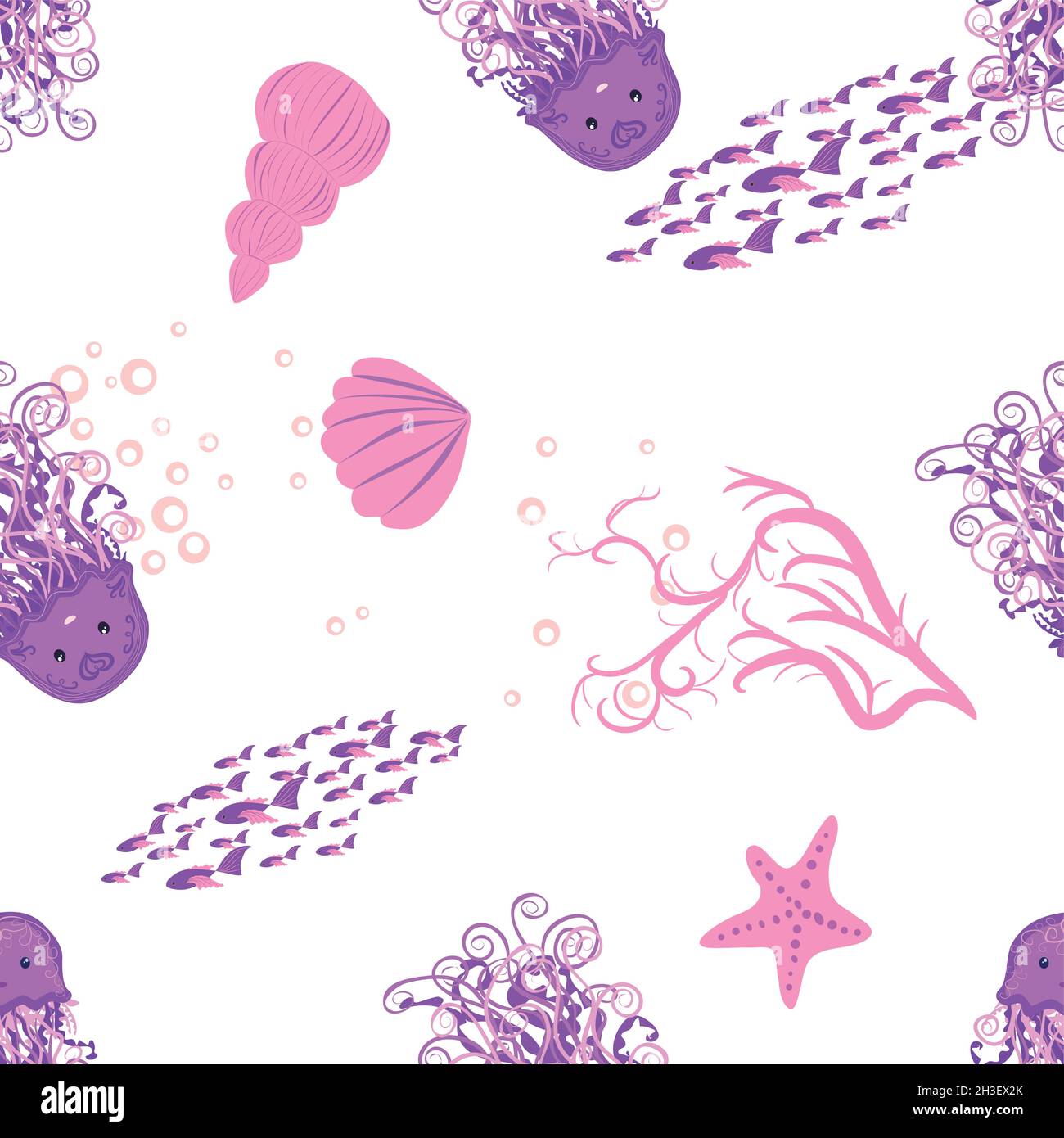 Blue caribbean sea patterns Stock Vector Images - Alamy