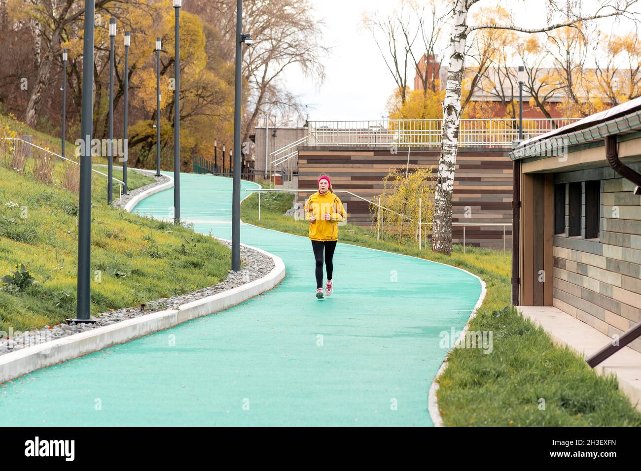 All weather running track hi-res stock photography and images - Alamy