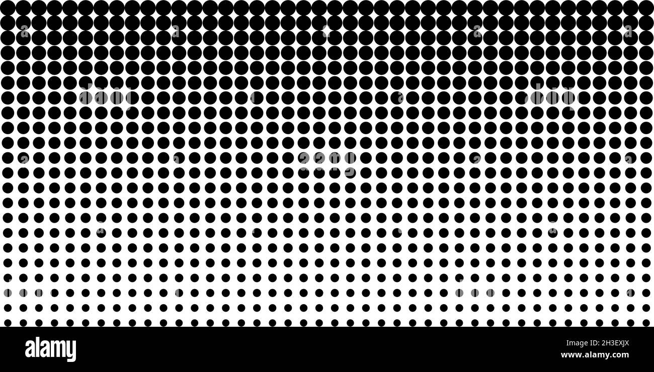 Circle point background halftone Cut Out Stock Images & Pictures - Alamy