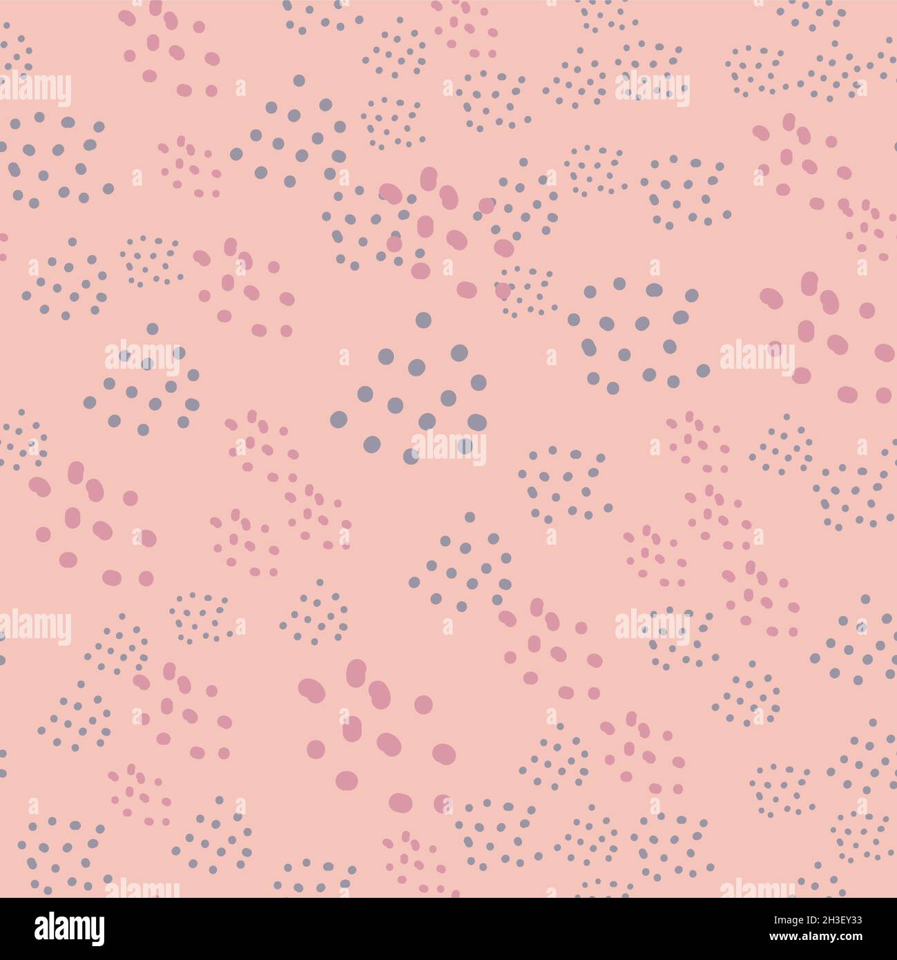 Abstract contemporary modern trendy seamless patterns. Hand drawn ...