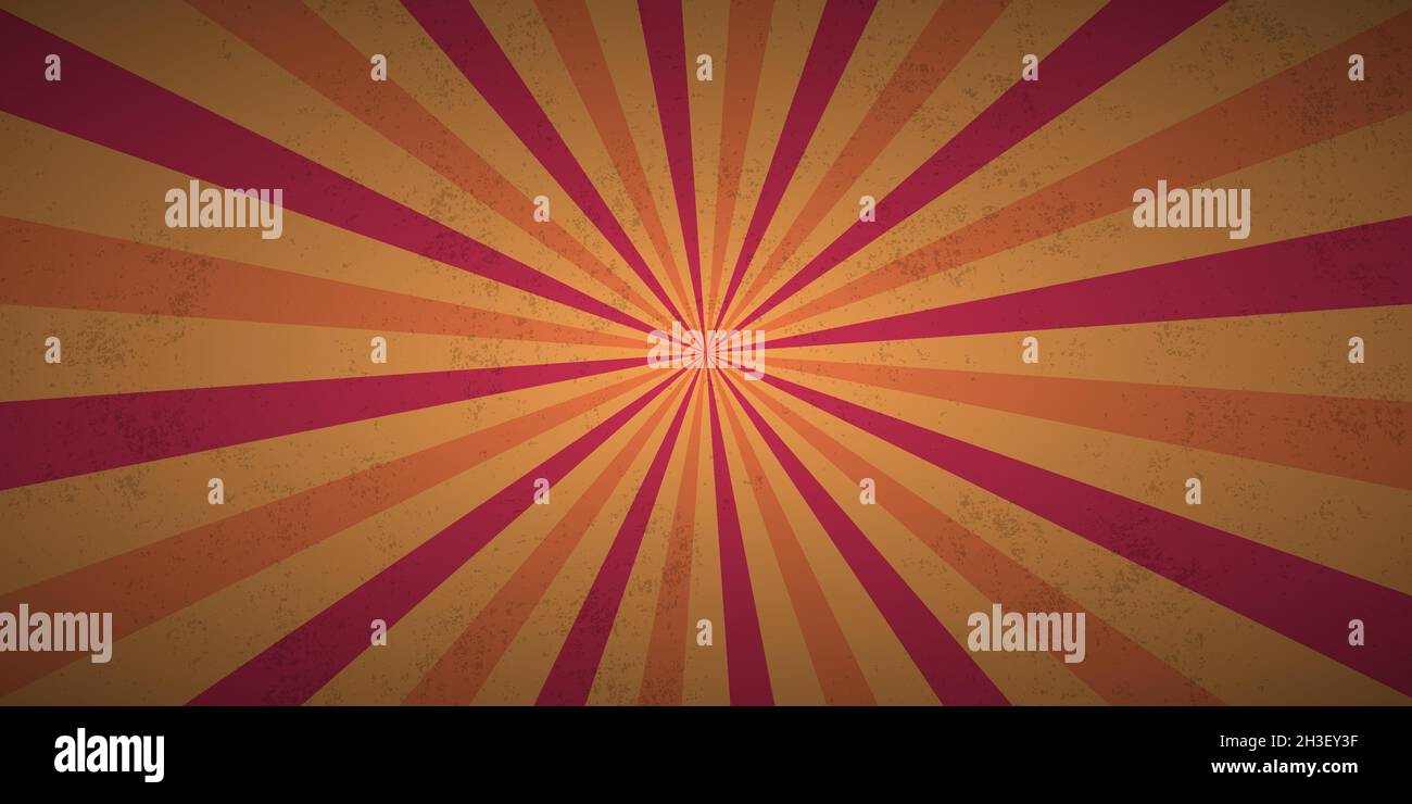 Abstract retro rays grunge background Stock Vector Image & Art - Alamy