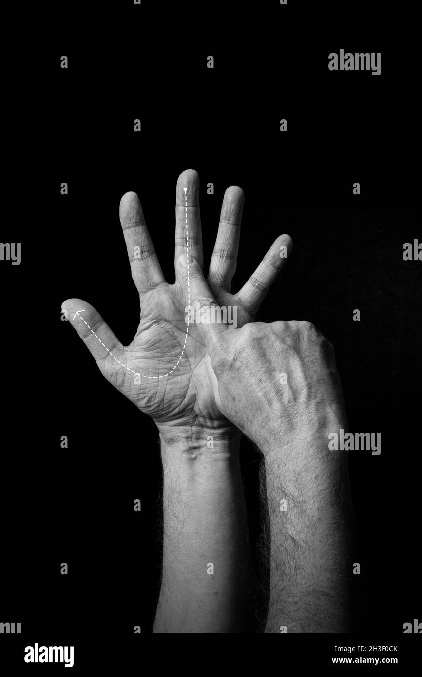 British sign language alphabet hi-res stock photography and images - Alamy