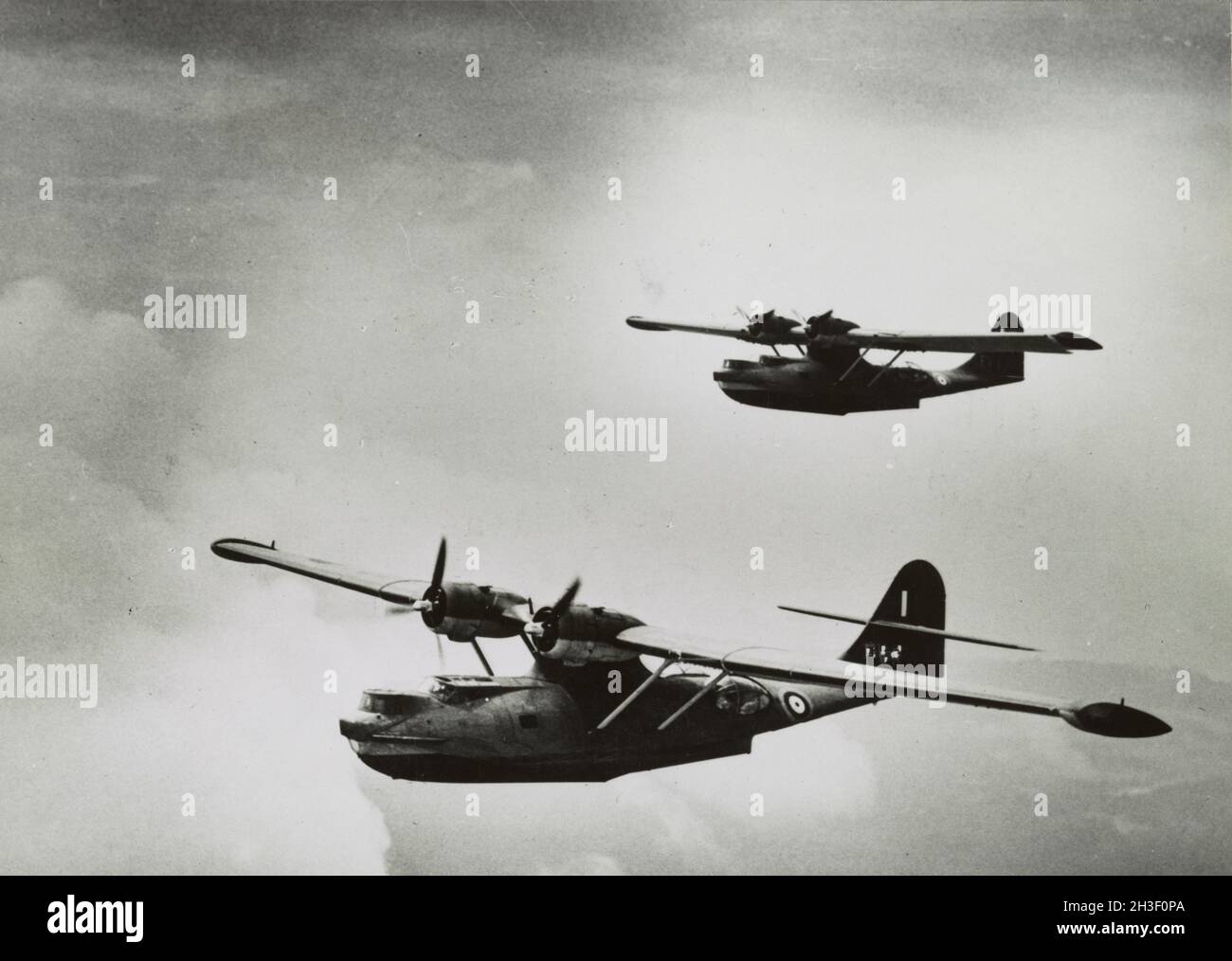 Vintage photo circa 1942 of Consolidated PBY Catalina flying boats of ...