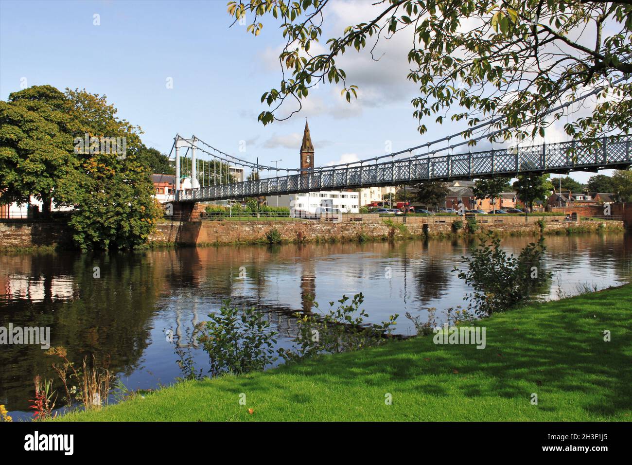 River Nith - Dumfries - Scotland Stock Photo - Alamy