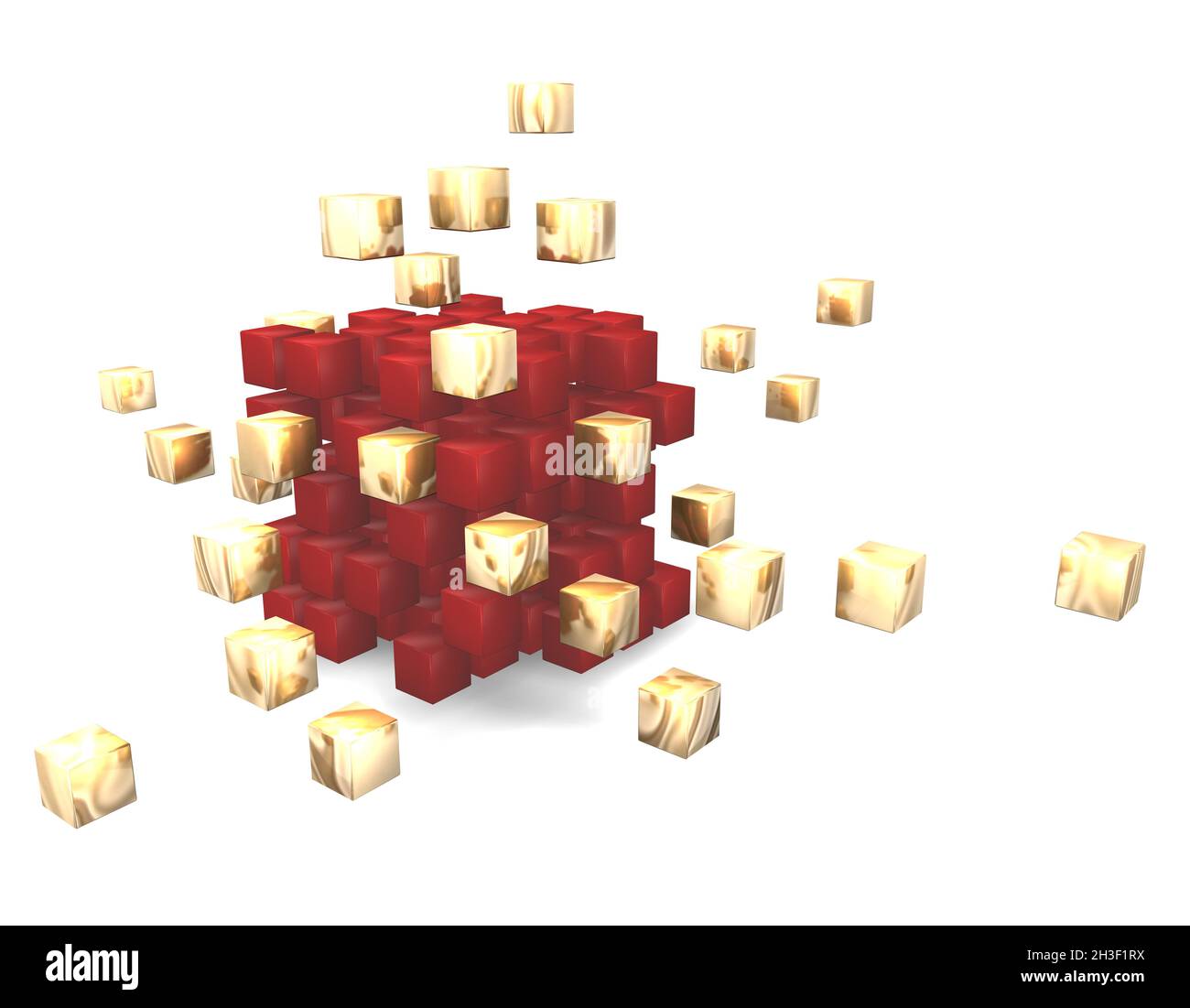Cube 3d hi-res stock photography and images - Alamy