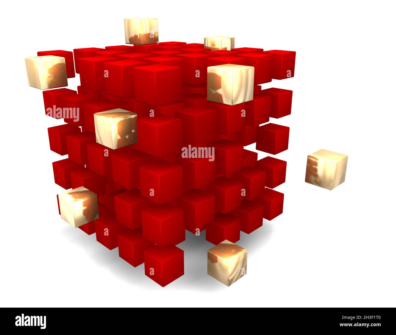 Cube 3d hi-res stock photography and images - Alamy