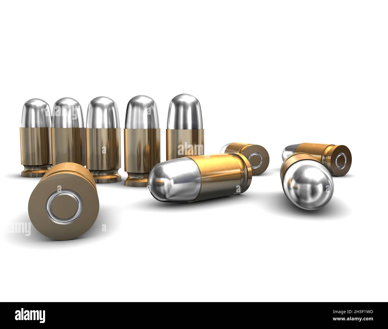 3d guns hi-res stock photography and images - Alamy