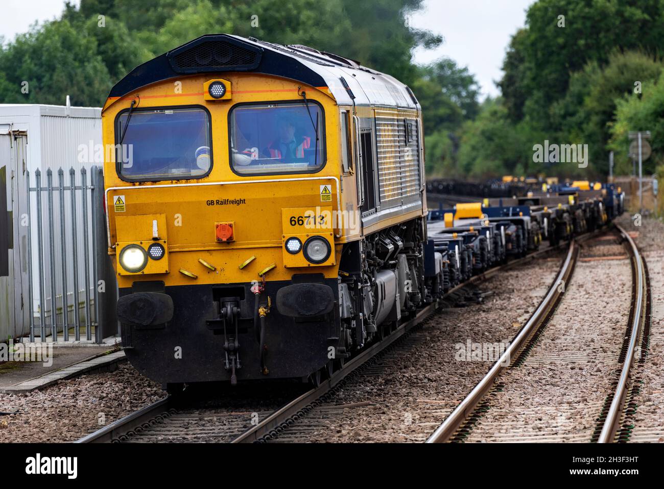 Class 66 diesel freight locomotive hi-res stock photography and images ...