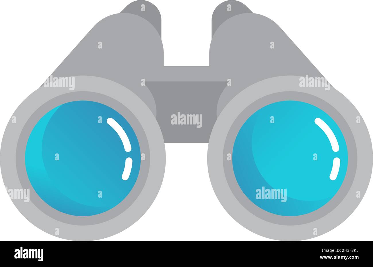 Binocular icon spy vision and discovery symbol Stock Vector Image & Art ...