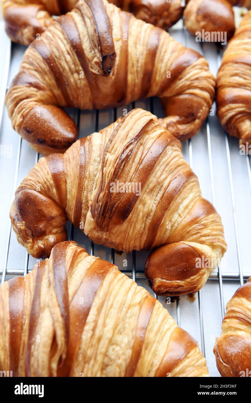 Croissant - French Bakery - France Stock Photo - Alamy