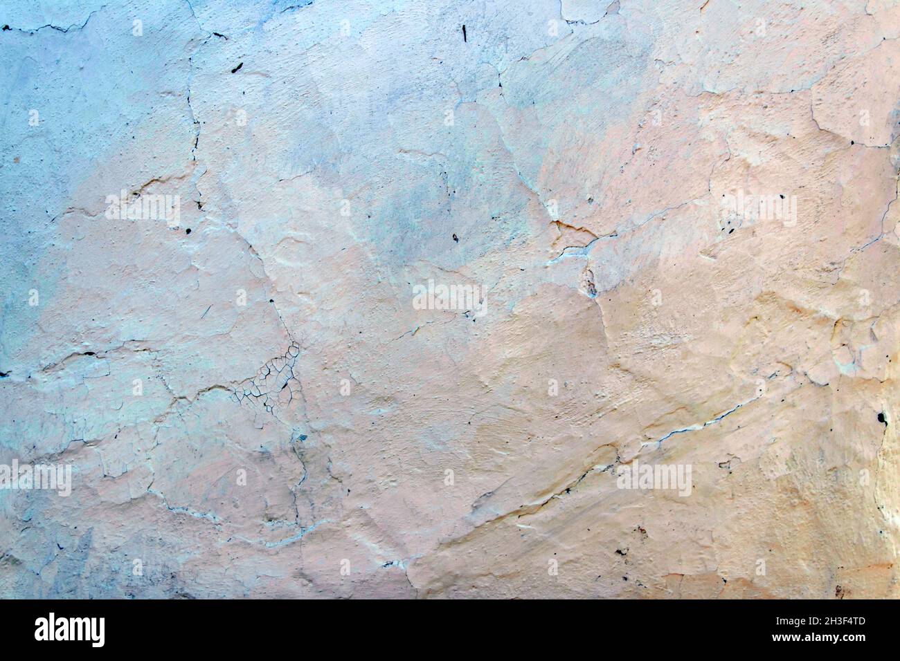 Plaster texture. Textured whitewash wall close-up with brush strokes ...