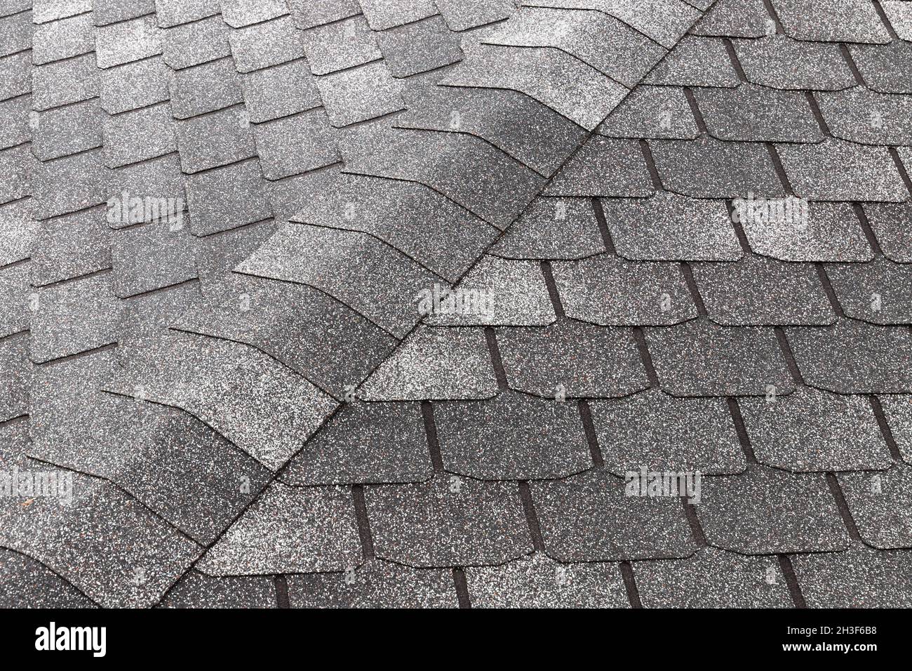 Architectural Shingle Layout Pattern