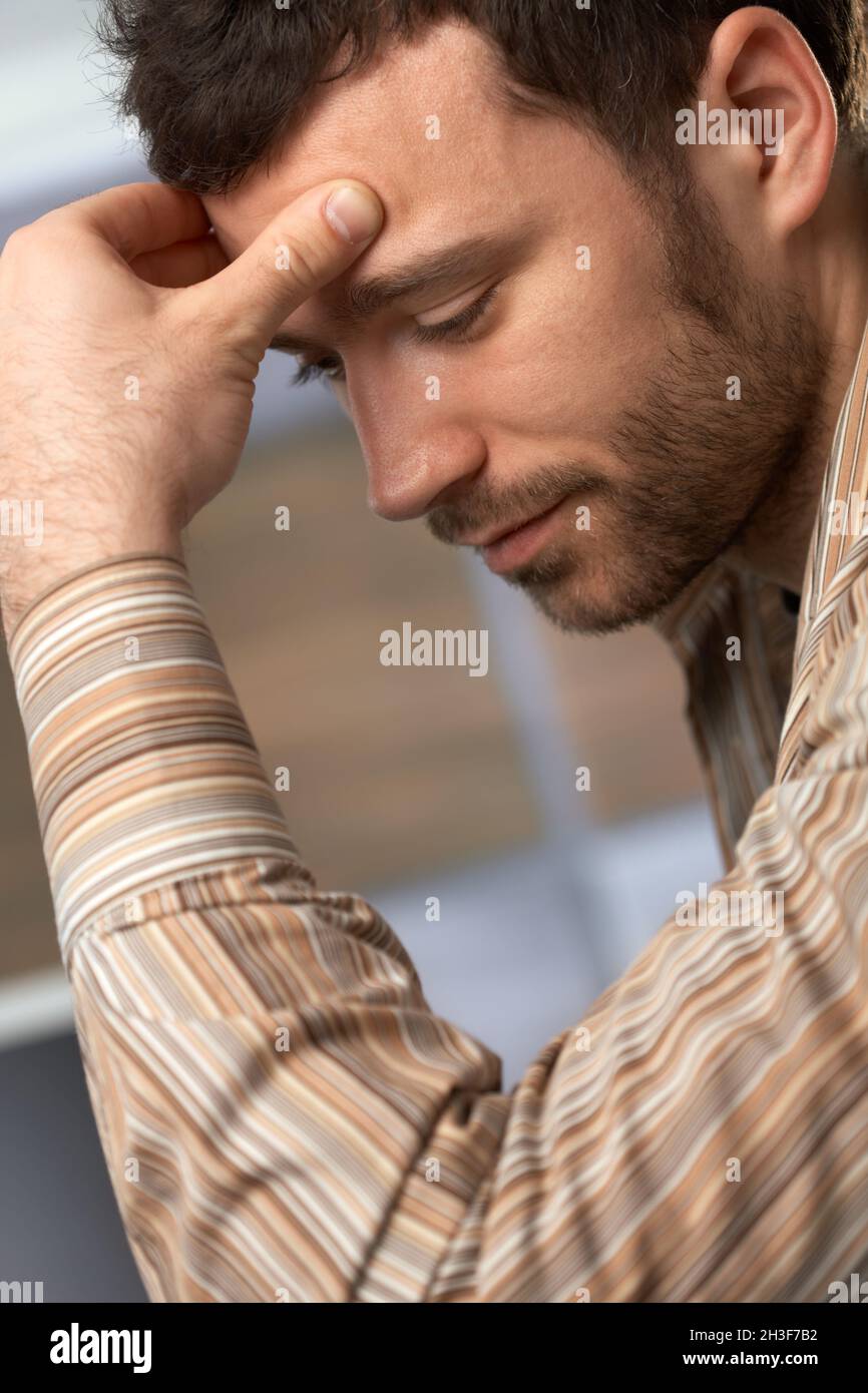 Man in trouble Stock Photo - Alamy